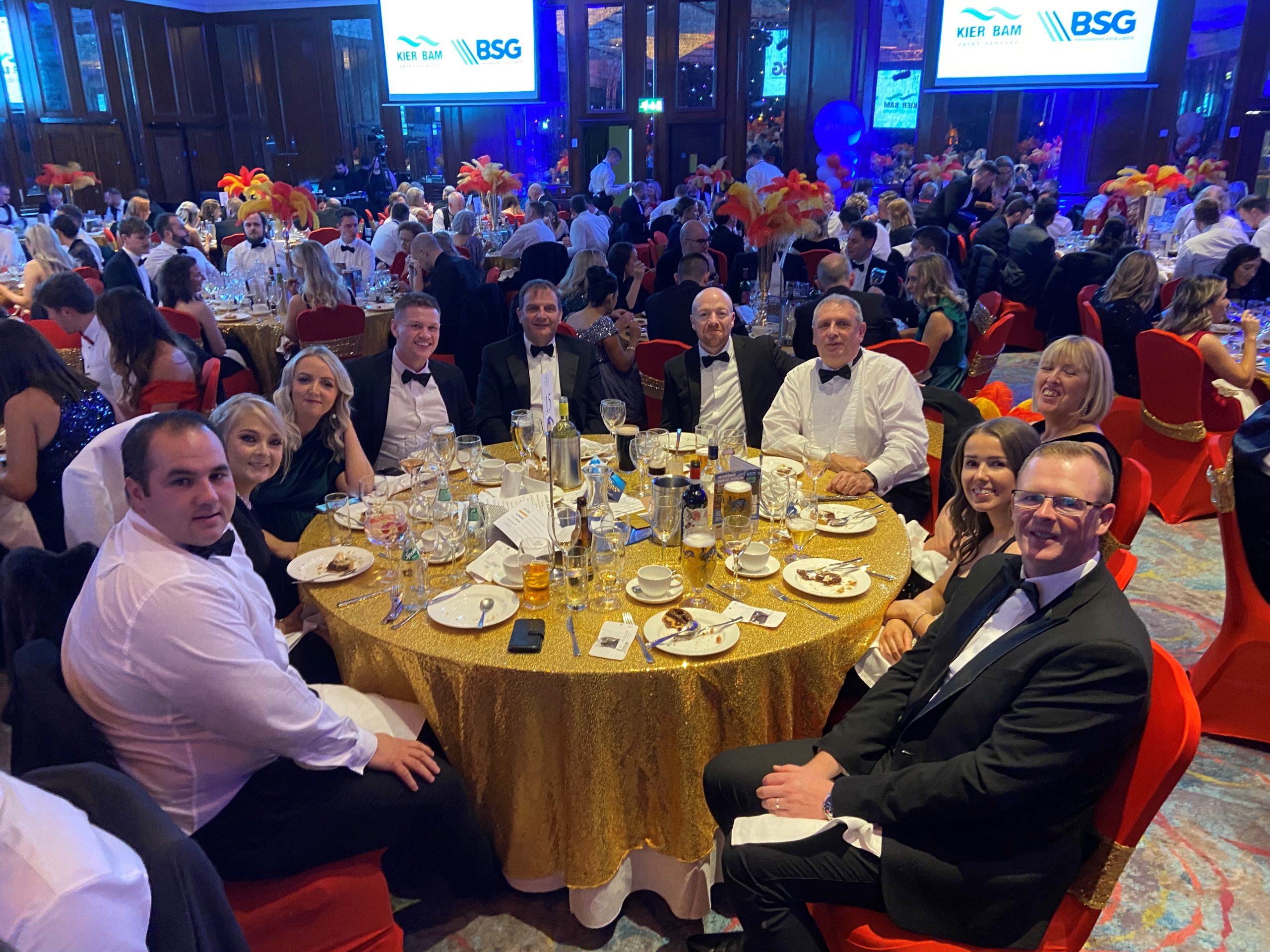 Team GEDA attend WaterAid's Greatest Showman Ball - GEDA